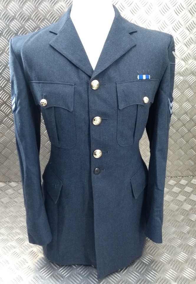 RAF No1 Jacket British Air Force Blue Dress Uniform jacket/Tunic Size ...