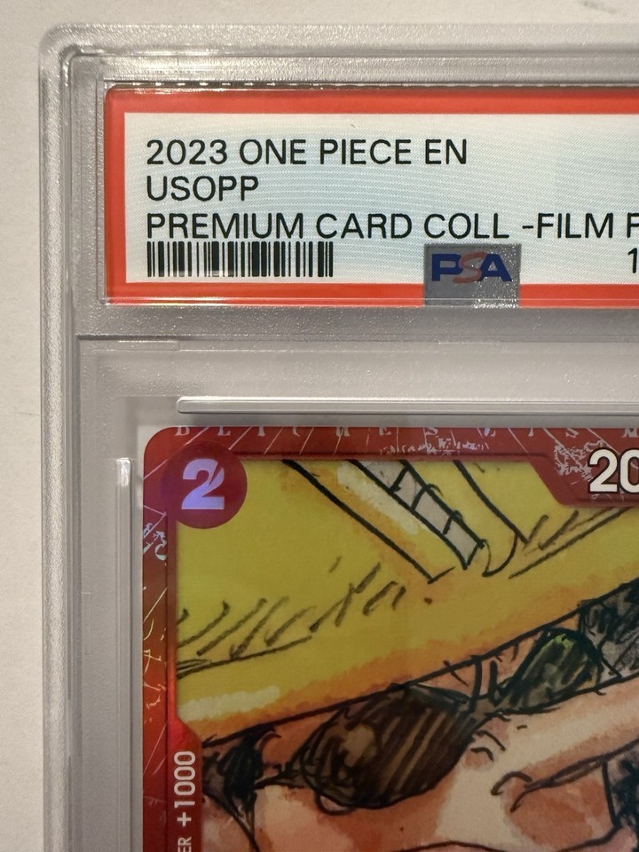 2023 ONE PIECE PREM CARD COLL -ONE PIECE FILM RED- #002 USOPP PSA 10 | eBay