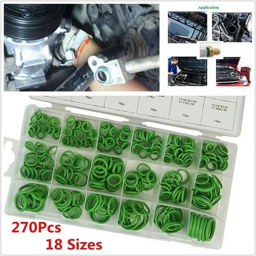 Fuel Resistant O Ring Washer Assortment Kit Gasket Automotive Seal Set ...