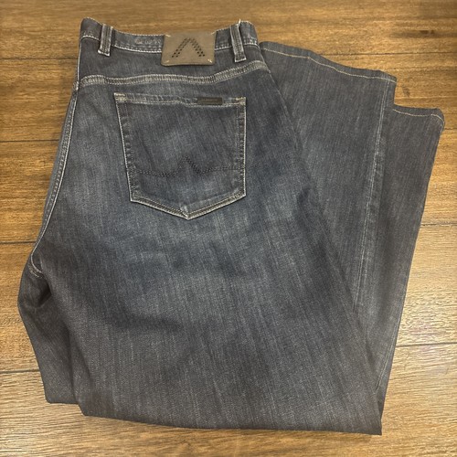 Alberto Jeans Modern Fit Stone Dark Wash Size 38x27 | eBay