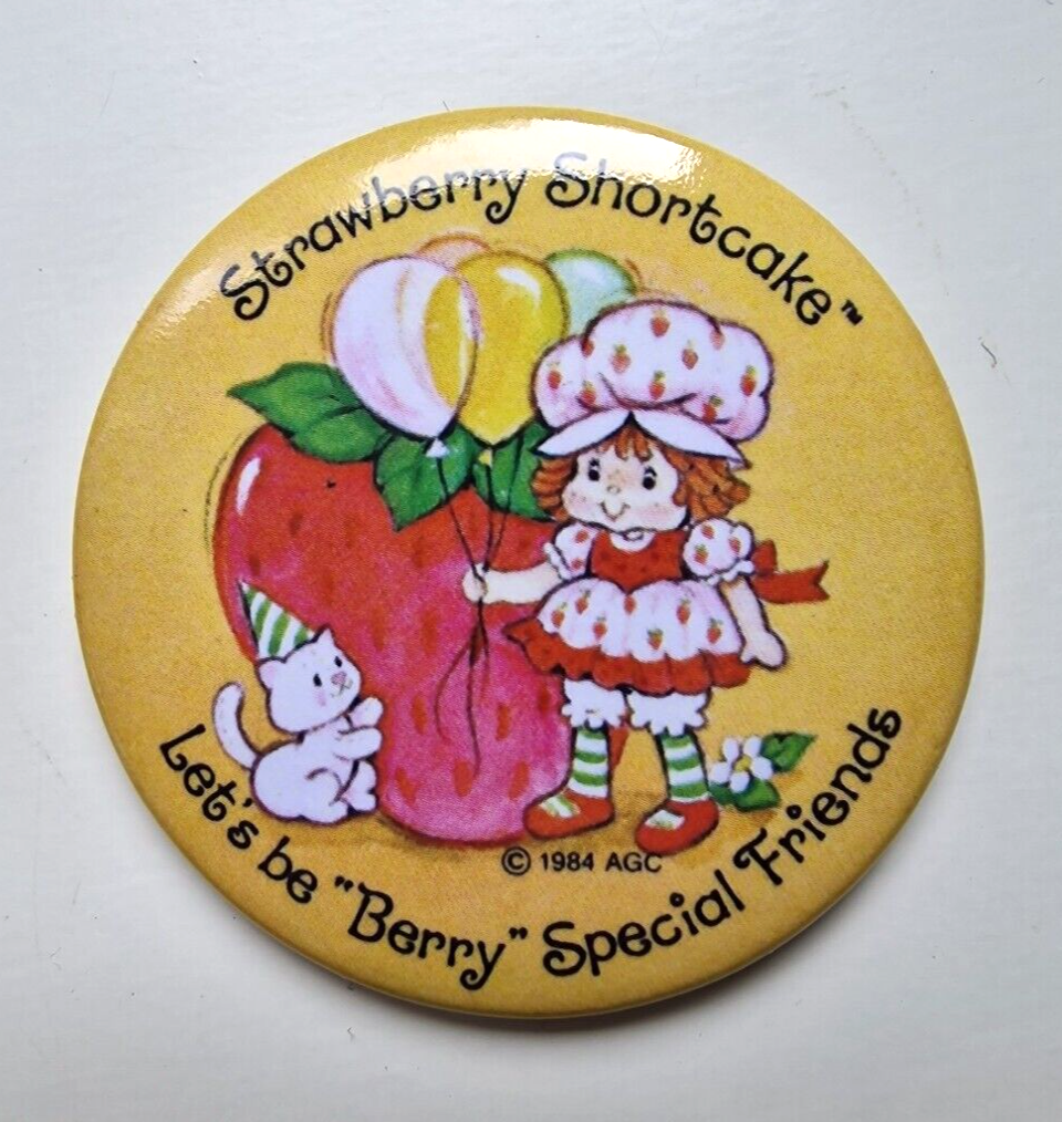 Strawberry Shortcake Vintage Logo ONE Vintage NOS Strawberry Shortcake