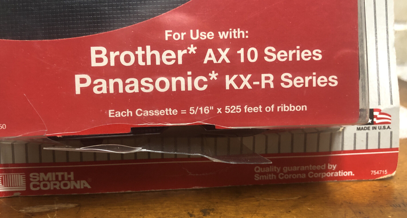 Corona Print 2 Correctable Black Film Ribbons P Series 22300 Made USA ...