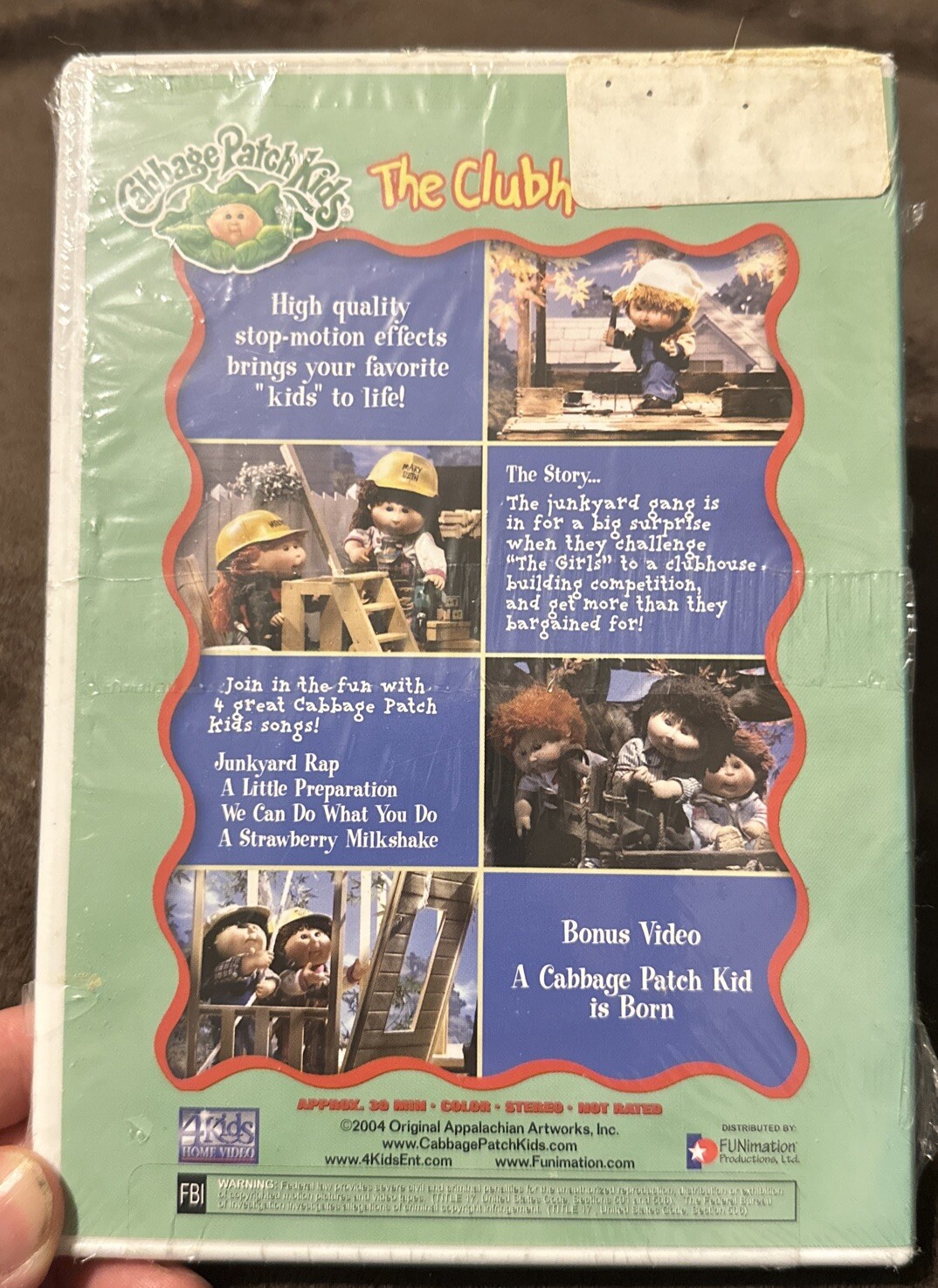 Cabbage Patch Kids - Vol. 3: The Clubhouse (DVD) for sale online | eBay