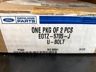 Genuine Ford OEM E0TZ-5705-J U-Bolts (2 pack) Kit | eBay