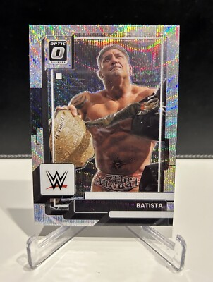 Batista - Optic Silver Wave Prizm - 2023 Panini WWE Chronicles | eBay