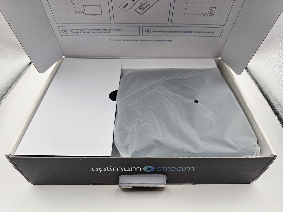 Optimum Stream Box 4k Streaming Live TV Streaming Altice DV8555 New In ...