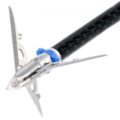G5 Outdoors MM103 Megameat 125 Grain Crossbow Broadhead Arrow Head (3 ...