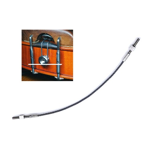 1x Violin Tailgut Tail Gut Titanium Metal Endline Professional 0.6g | eBay