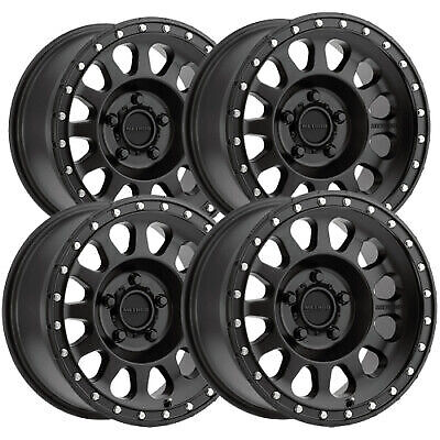 (Set of 4) Method MR315 17x8.5 5x150 +0mm Matte Black Wheels Rims 17 ...
