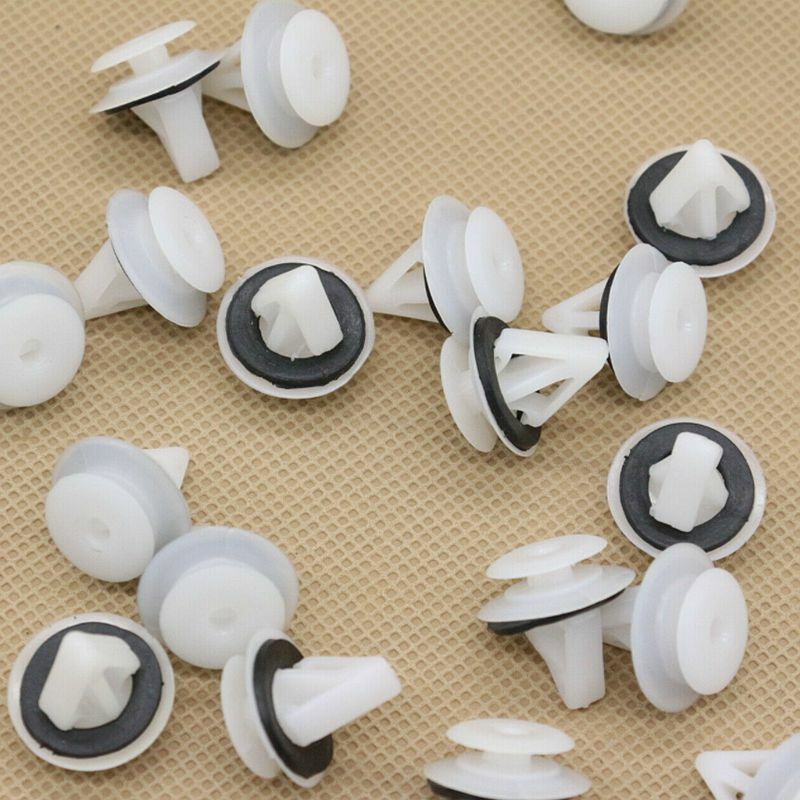 25Pcs For Mazda Nylon Rocker Panel Retainer Clips with Sealer TD12-51 ...