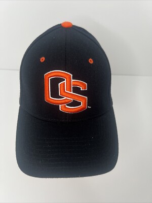Oregon State OS Beavers Hat, Cap Size M/L Orange Fitted Cap | eBay