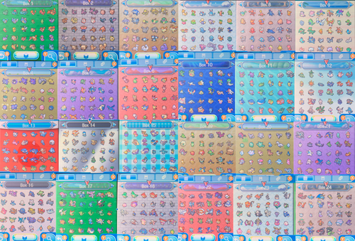 The Complete Shiny Living Pokedex - All 807 Pokemon for Pokemon Home ...