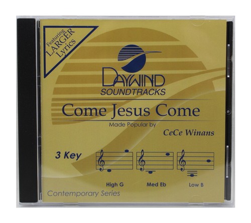Come Jesus Come Made Popular CeCe Winans NEW CD Accompaniment | eBay