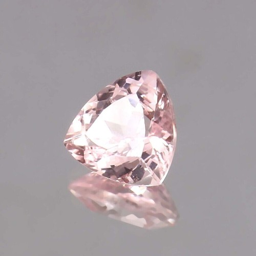 2.92 Cts Natural African Morganite Triangle Faceted Loose Gemstone ...