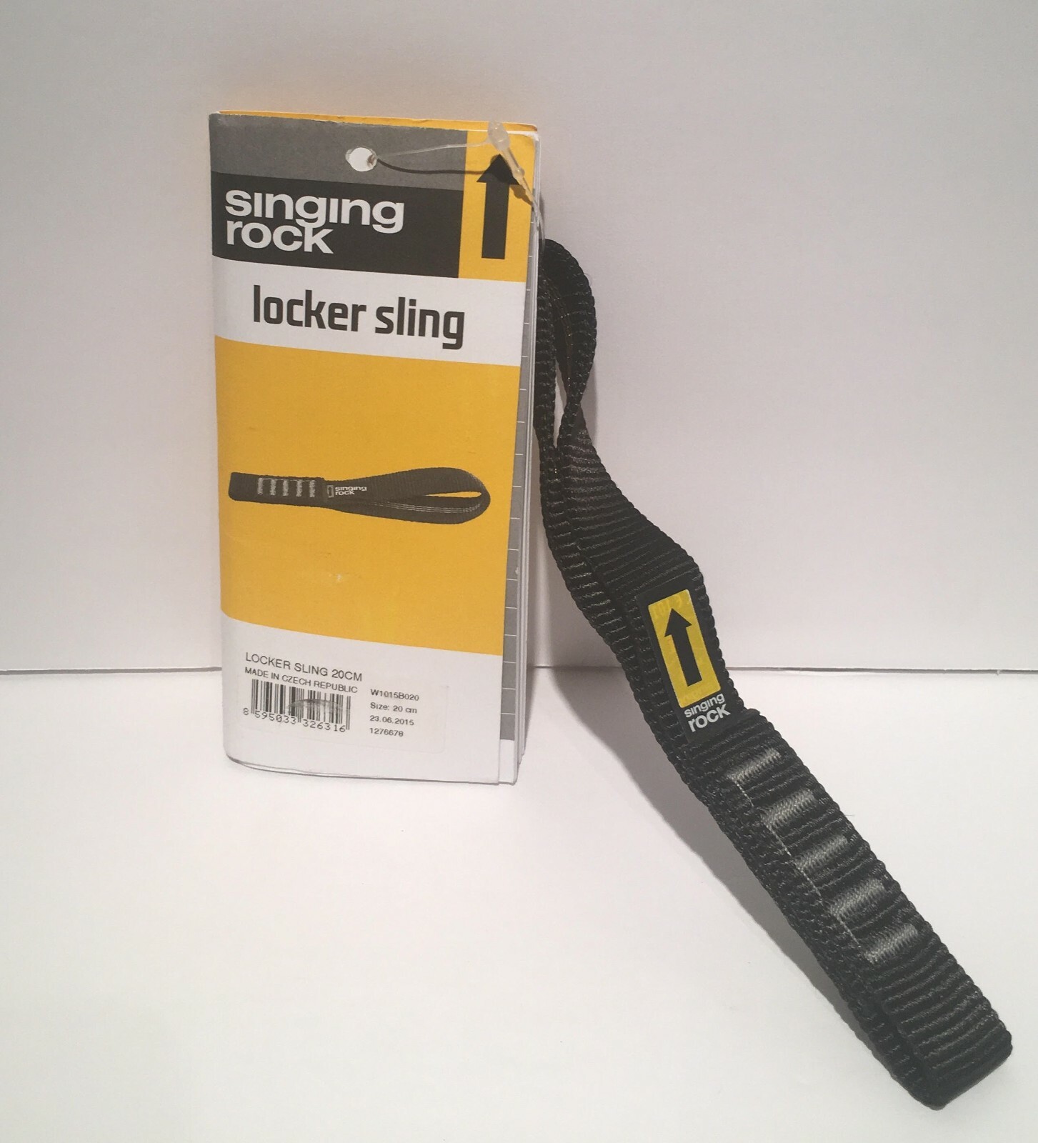 Singing Rock Locker Sling 20cm Black Climbing Mountaineering Equipment ...