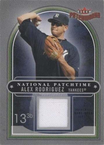 2004 Fleer Patchworks - National Patchtime Alex Rodriguez #NP/AR /350 (MEM) for sale online | eBay