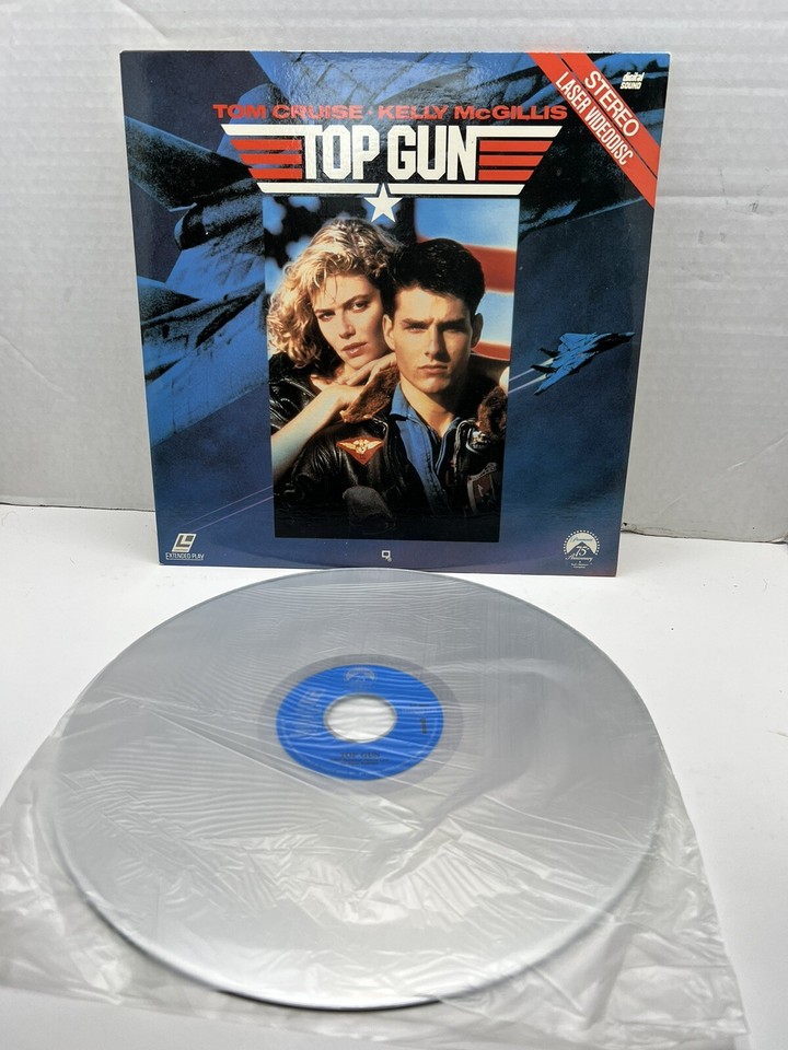 LASERDISC LASER VIDEODISC TOP GUN STEREO | eBay