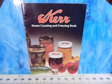 Kerr Kitchen Cookbook Home Canning and Freezing Guide Vintage 1990 for ...