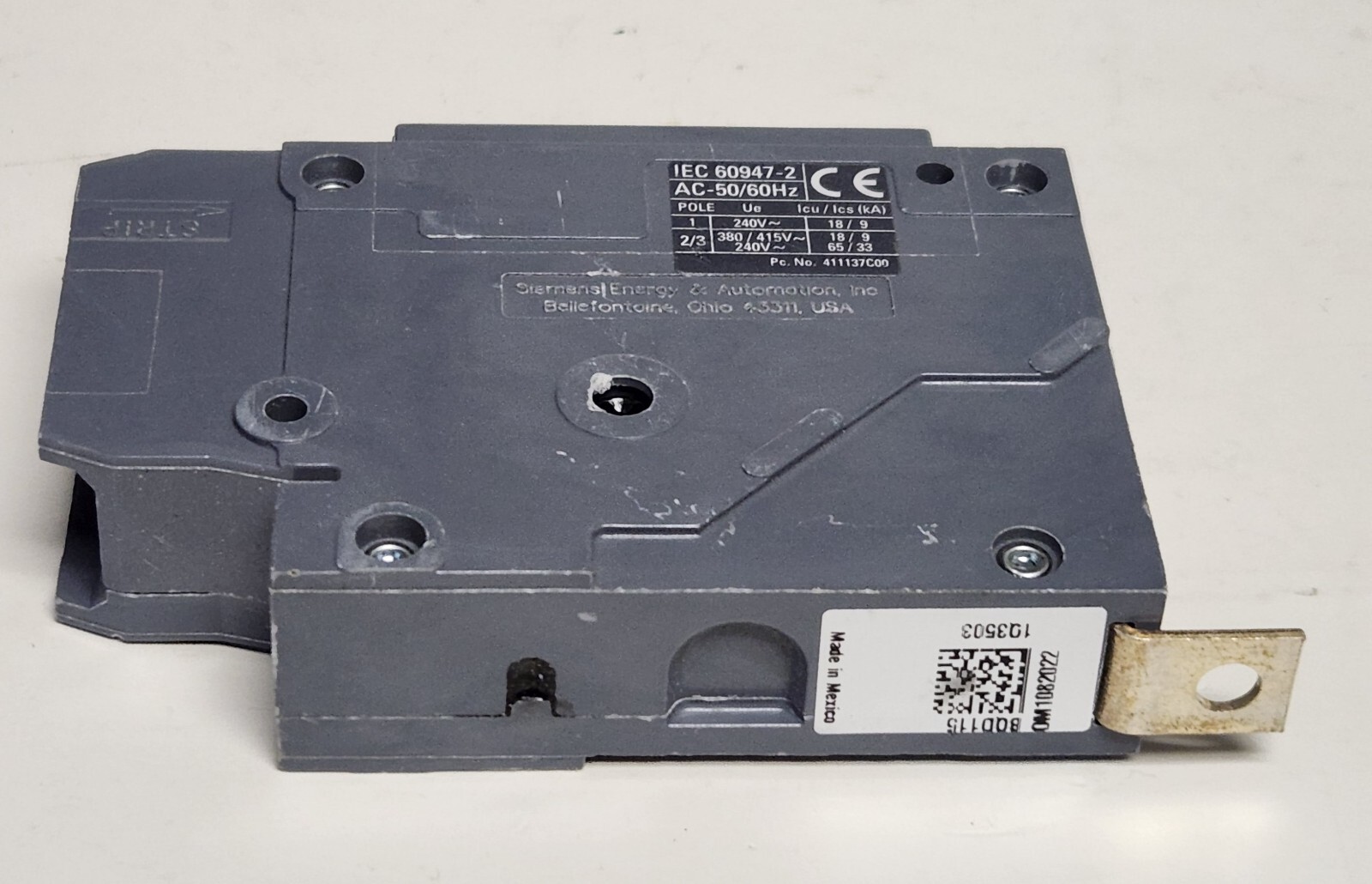 SIEMENS BQD115 Single Pole 15 AMP Type BQD Circuit Breaker | eBay