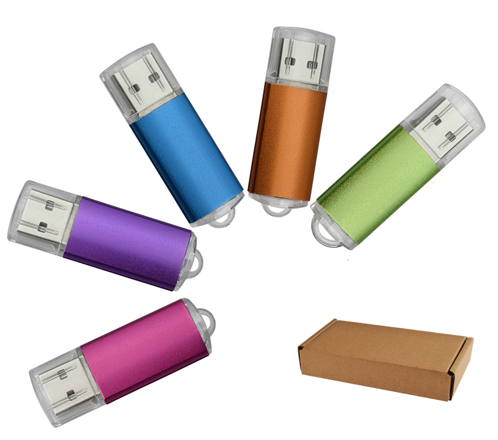 5Pack/Lot Mini USB Flash Drive 1GB-32GB Memory Sticks Storage Blank ...