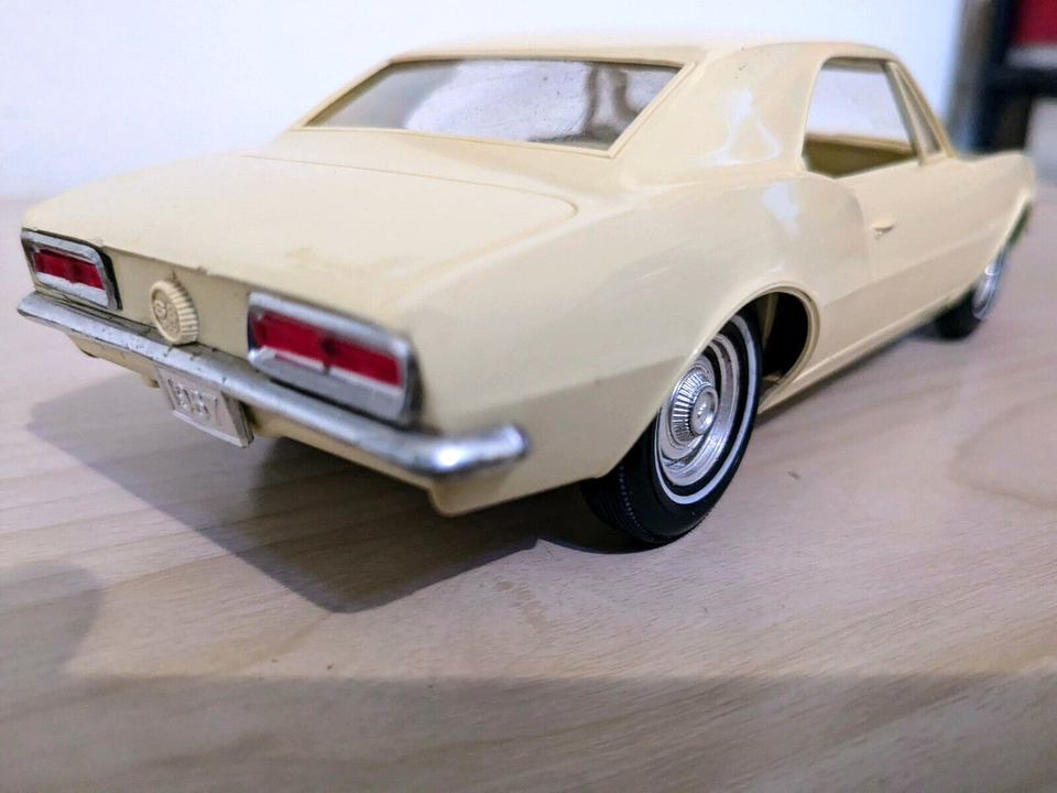 L@@K! **RARE *ORIGINAL VINTAGE 1967 CHEVY CAMARO SS PROMO MODEL #1 ...