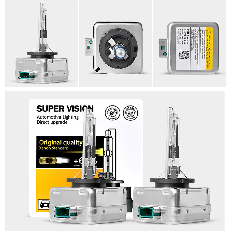 2PCS 35W D3R Hid Xenon Headlight Light Bulbs 4300K 5000K 6000K 8000K ...