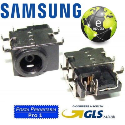 CONNETTORE ALIMENTAZIONE POWER DC JACK NOTEBOOK SAMSUNG NP-R580 NPRV510 ...