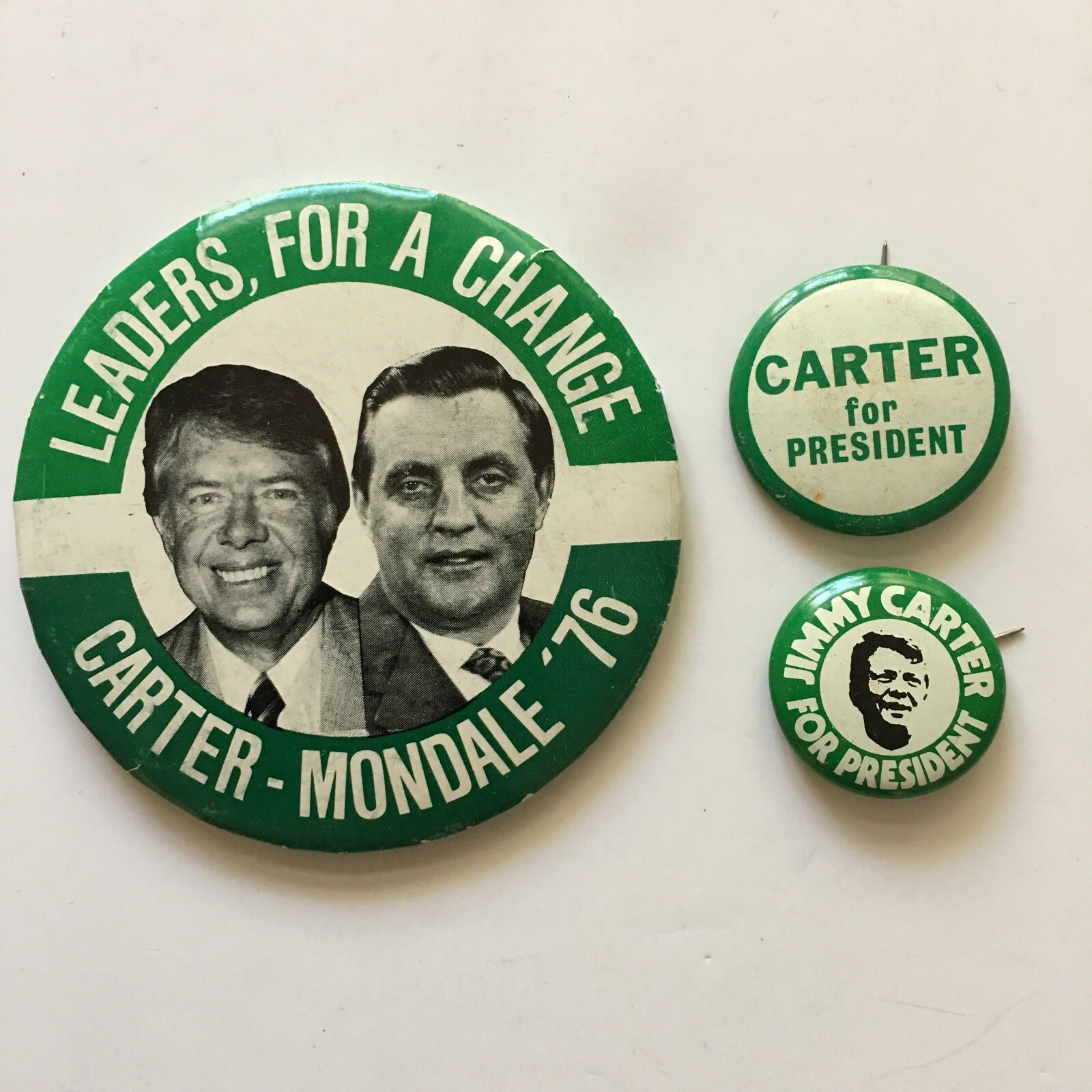 Jimmy Carter / Walter Mondale 1976 Presidental Campaign Buttons | eBay
