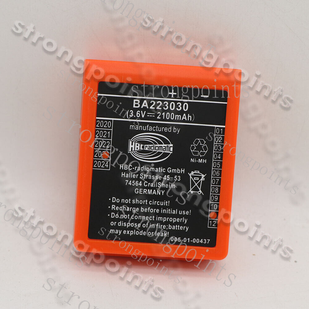 1PCS New Remote Control Battery BA223030 3.6V 2.1Ah Crane | eBay