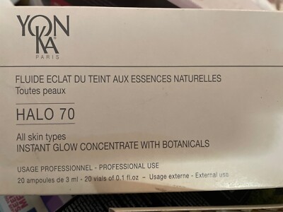 Yonka Halo 70 vial instant glow concentrate with botanicals | eBay