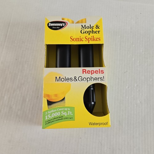 Sweenys Mole And Gopher Sonic Spikes Nwot 2 Spikes Covers 15,000 Sq/ft ...