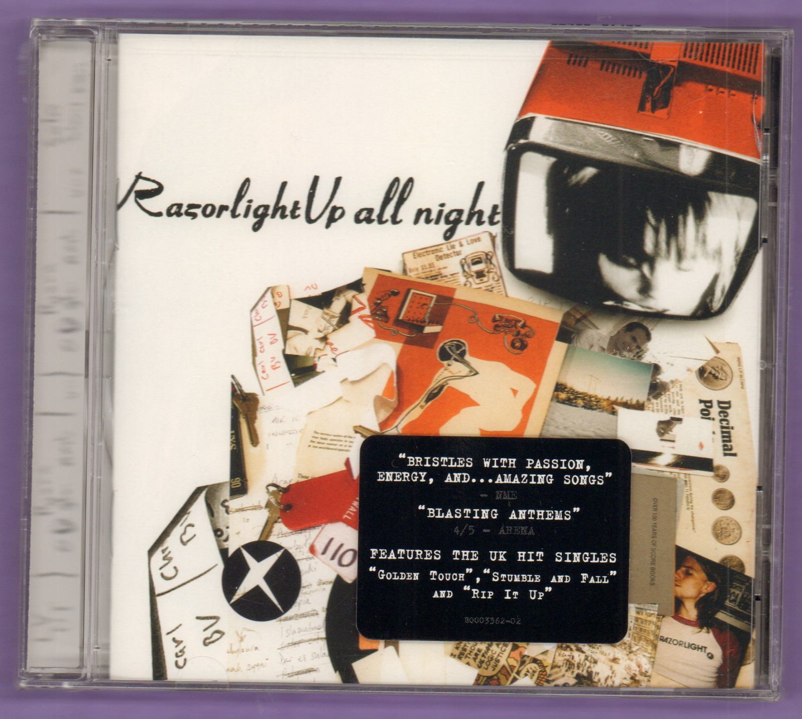 Razorlight Up All Night Music CD 2004 Universal B0003362-02 New/Sealed ...