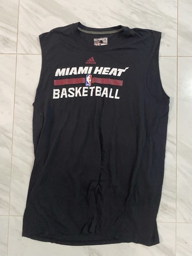 Miami Heat Willie Reed Pre Game Used Adidas Warm Up Shirt 2016 | eBay