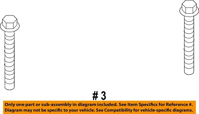 BMW 07119907017 Genuine OEM Engine Support Mount Bolt for sale online ...