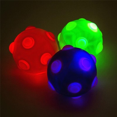 with Colorful LED Light Light up Jumping Glow In The Dark Bouncing Ball ...