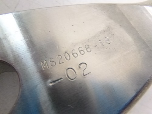 13' 1/2" Wire Cable w/MS20668-16 Stainless Terminal Wire Rope Swaging ...