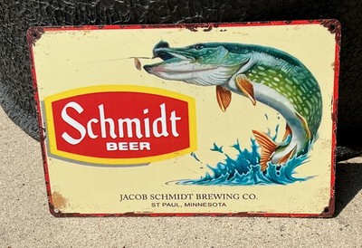 schmidt beer signs vintage | eBay