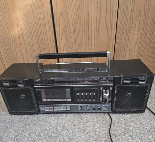 Vintage JVC PC-37 Portable Cassette Radio BoomBox | eBay