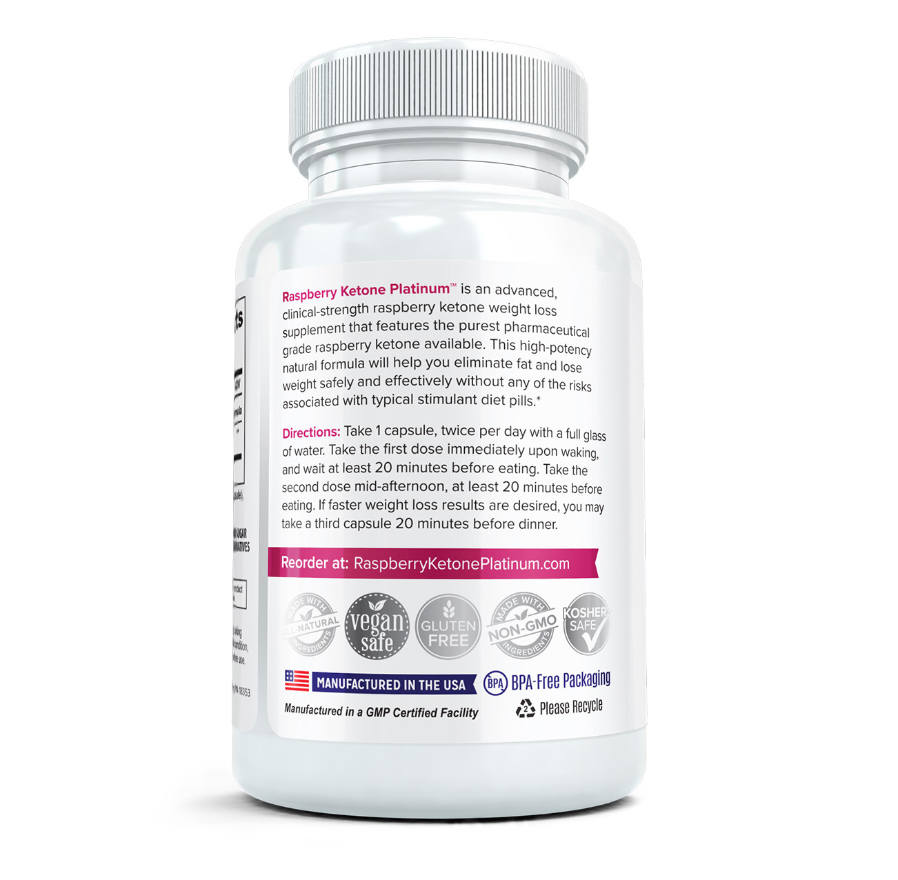 Raspberry Ketone Platinum Clinical Strength Fat Burning Supplement for ...