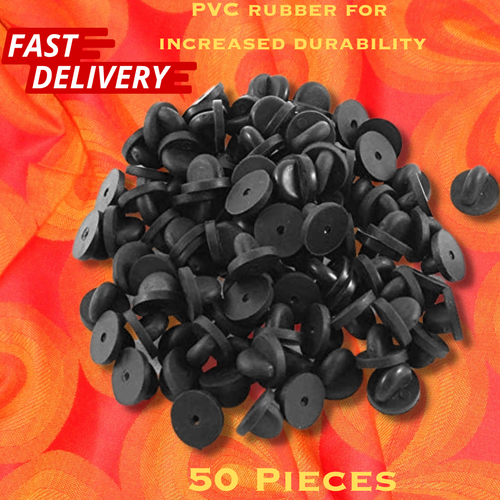 Rubber Pin Backs 50pcs Lapel Pin Backs Pin Safety Backs For Brooch ...