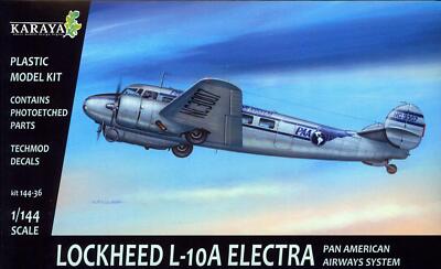 Karaya Models 1/144 LOCKHEED L-10A ELECTRA Pan American Airways System ...