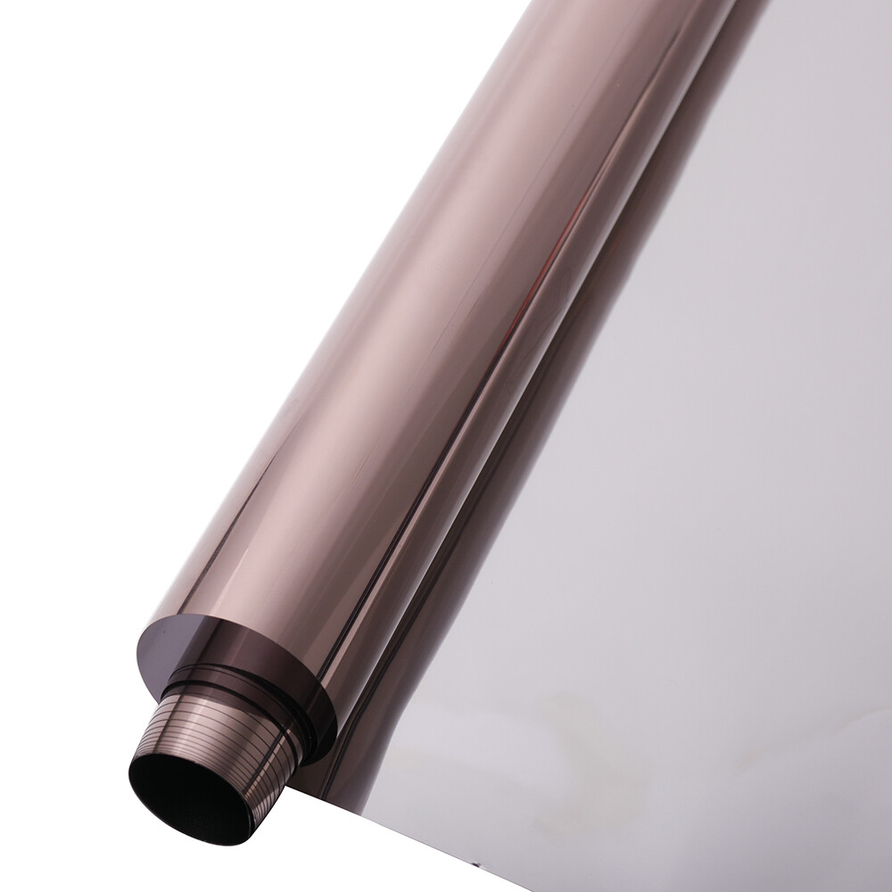 Bronze&Silver Reflective Window Tint Film One Way Privacy Solar Tint ...