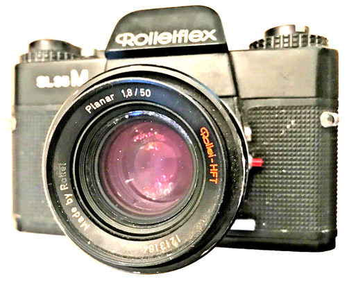 Rolleiflex SL35M Camera with Rollei 50mm f/1.8 Planar Lens Not Working ...