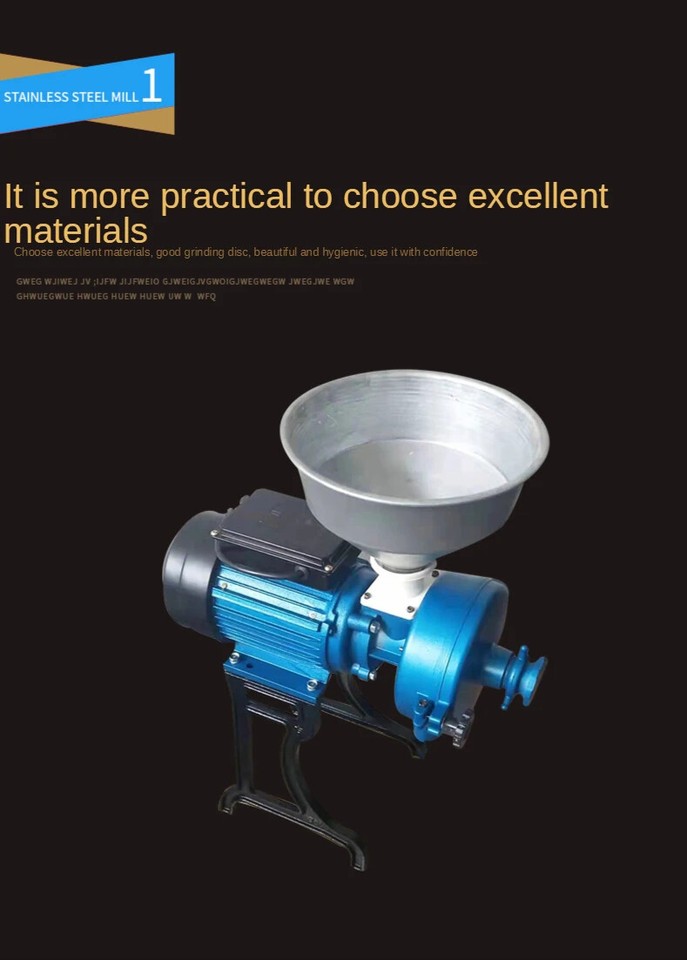 Wet and Dry Milling Machine Mill Head Pulveriser Home Milling Machine ...