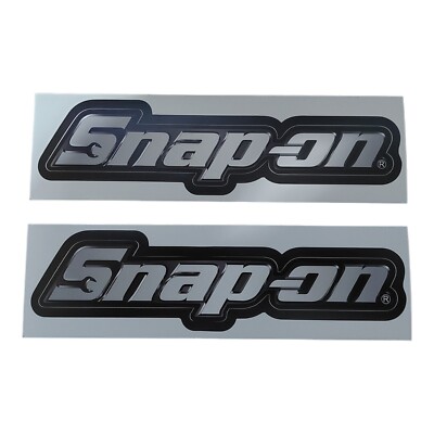 Genuine Snap-on Tools Logo Decals 7.75 X 2.25 in Stickers P130 | eBay