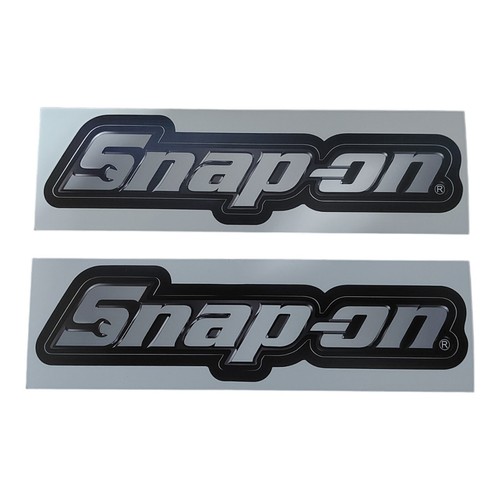 Genuine Snap-on Tools Logo Decals 7.75 & 2.25 in Stickers P-PMG | eBay