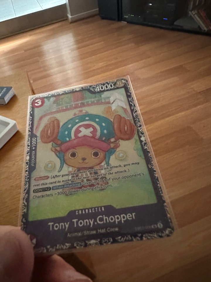 One Piece TCG Card Game Tony Tony. Chopper ALT Treasure Cup Top 64 EB01 ...