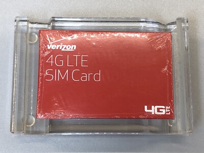 Verizon 4G LTE 4FF Nano SIM Card - 1 Pack DFILLSIM4FF-A | Sealed | eBay