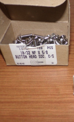 18-8 Stainless Steel Button Socket Head Cap Screws 10/32 NF X 5/8 | eBay