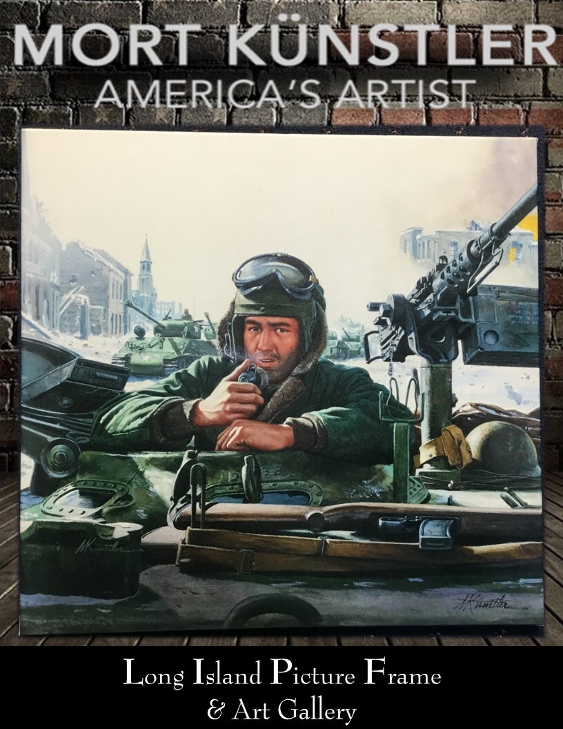 Mort Kunstler Tank Commander Signed & Numbered L/ED Giclee on Canvas | eBay